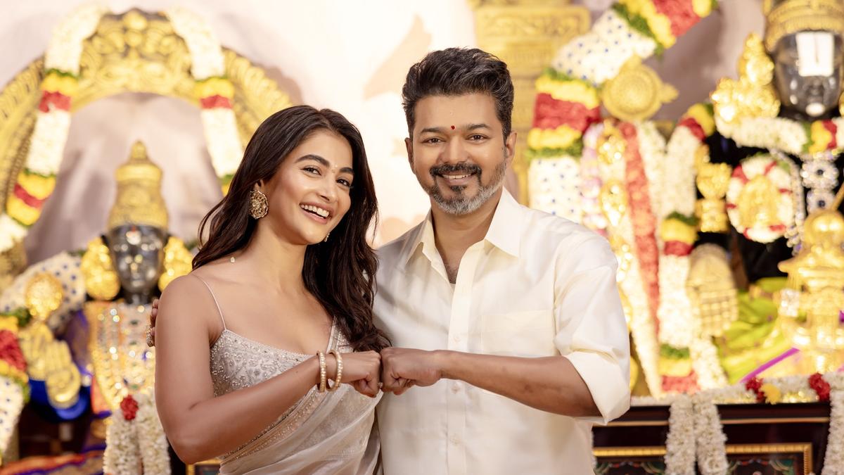 Vijay - H Vinoth’s ‘Thalapathy 69’ goes on floors; pictures from pooja ceremony out - The Hindu